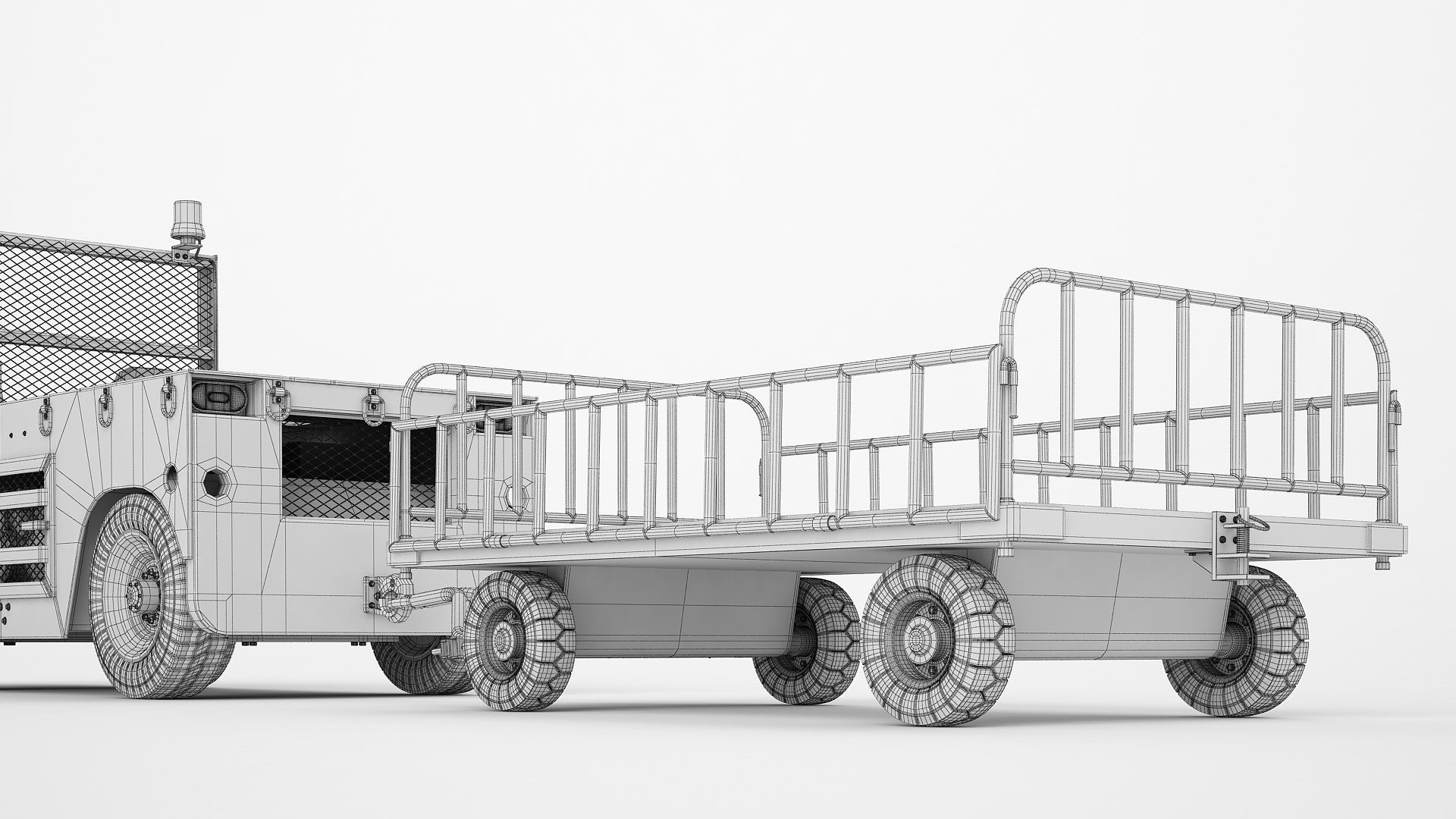 Military Aircraft Tugs 07 3D model - TurboSquid 1744464