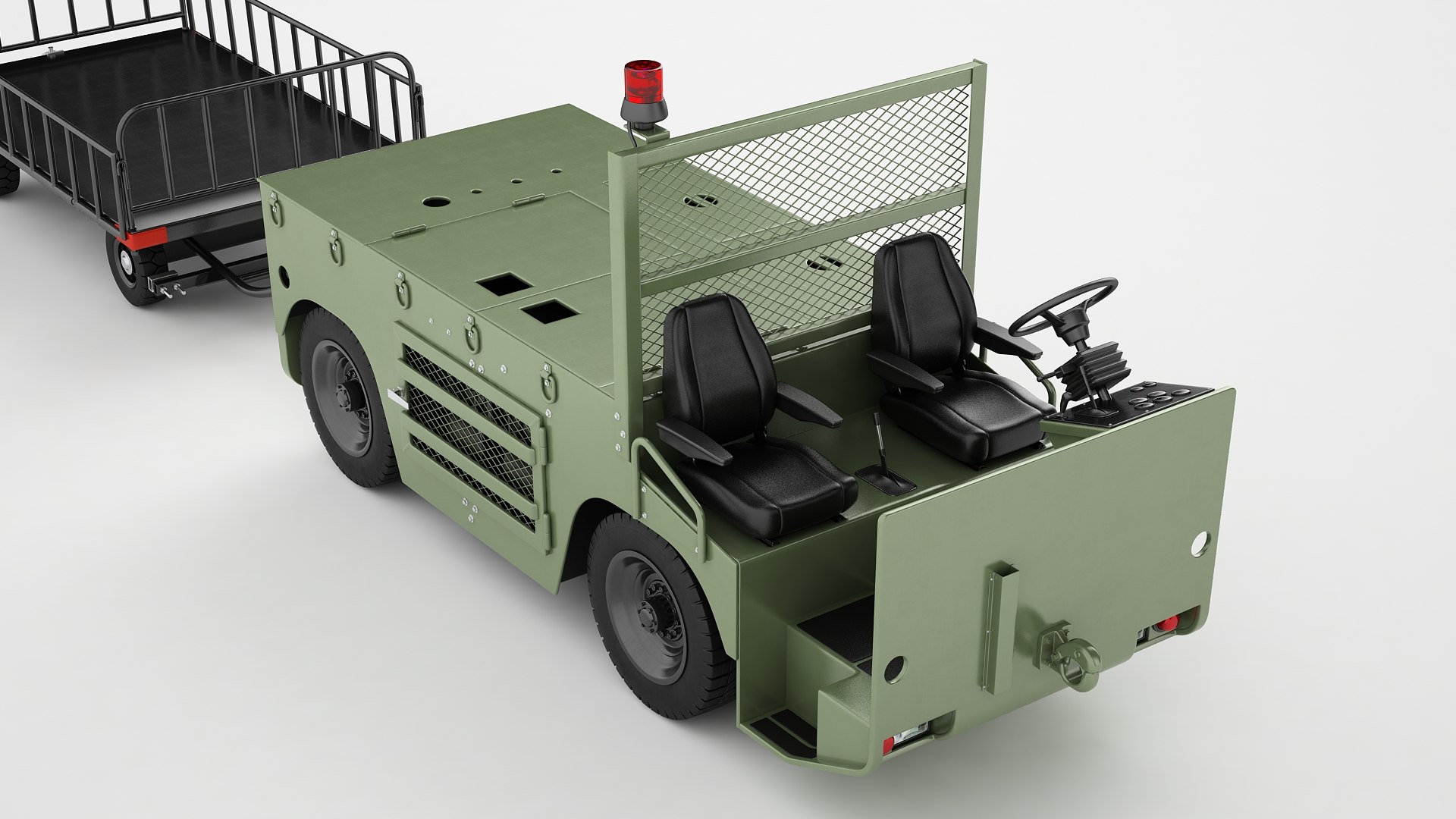 Military Aircraft Tugs 07 3D model - TurboSquid 1744464