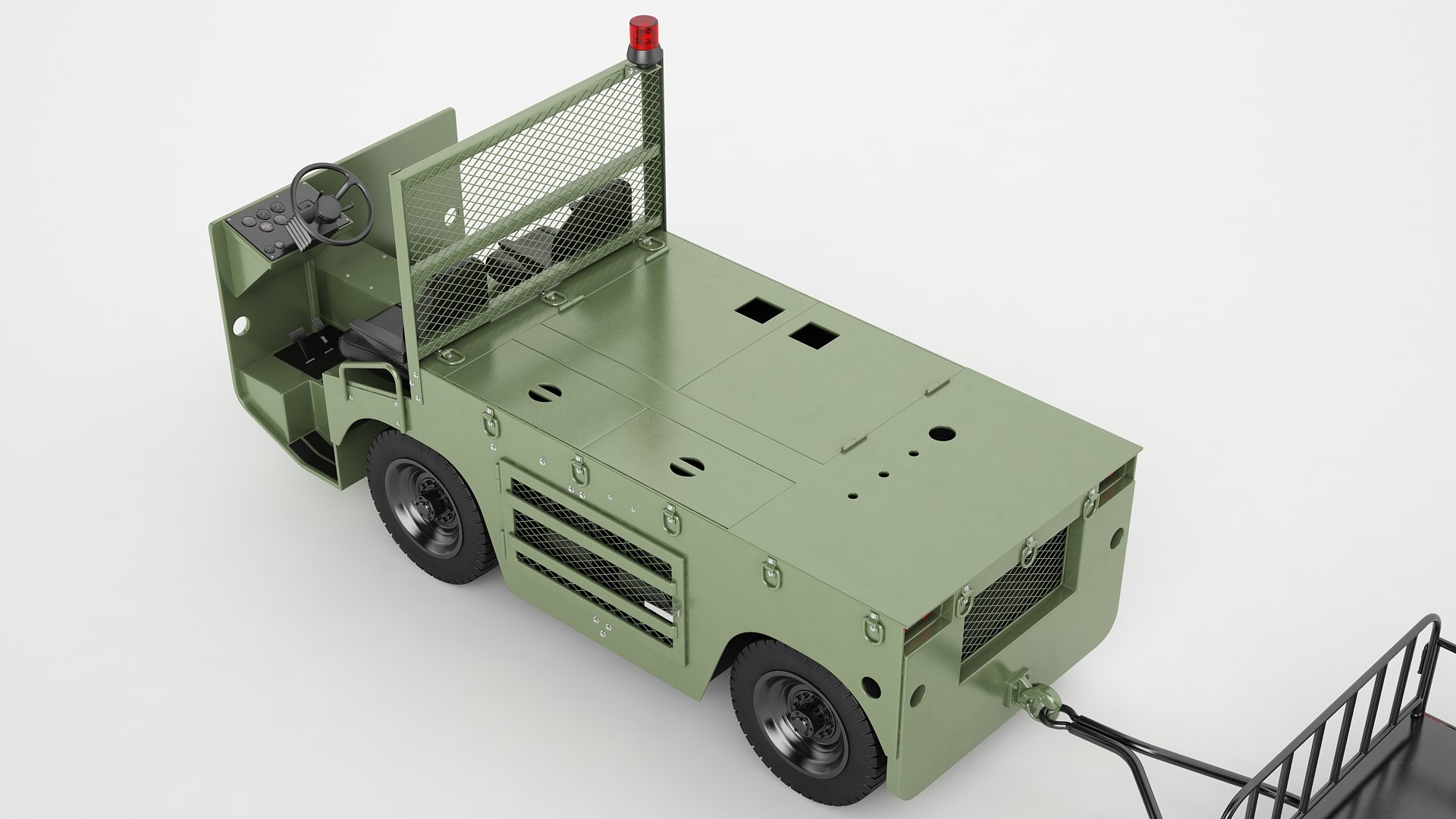 Military Aircraft Tugs 07 3D model - TurboSquid 1744464