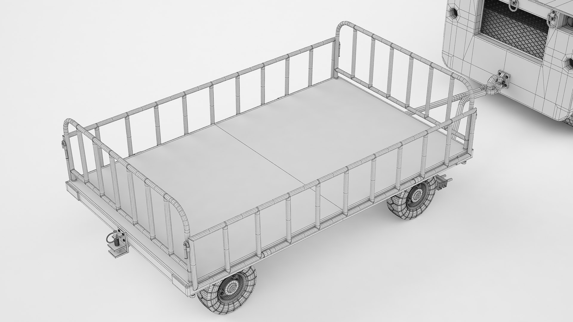 Military Aircraft Tugs 07 3D model - TurboSquid 1744464