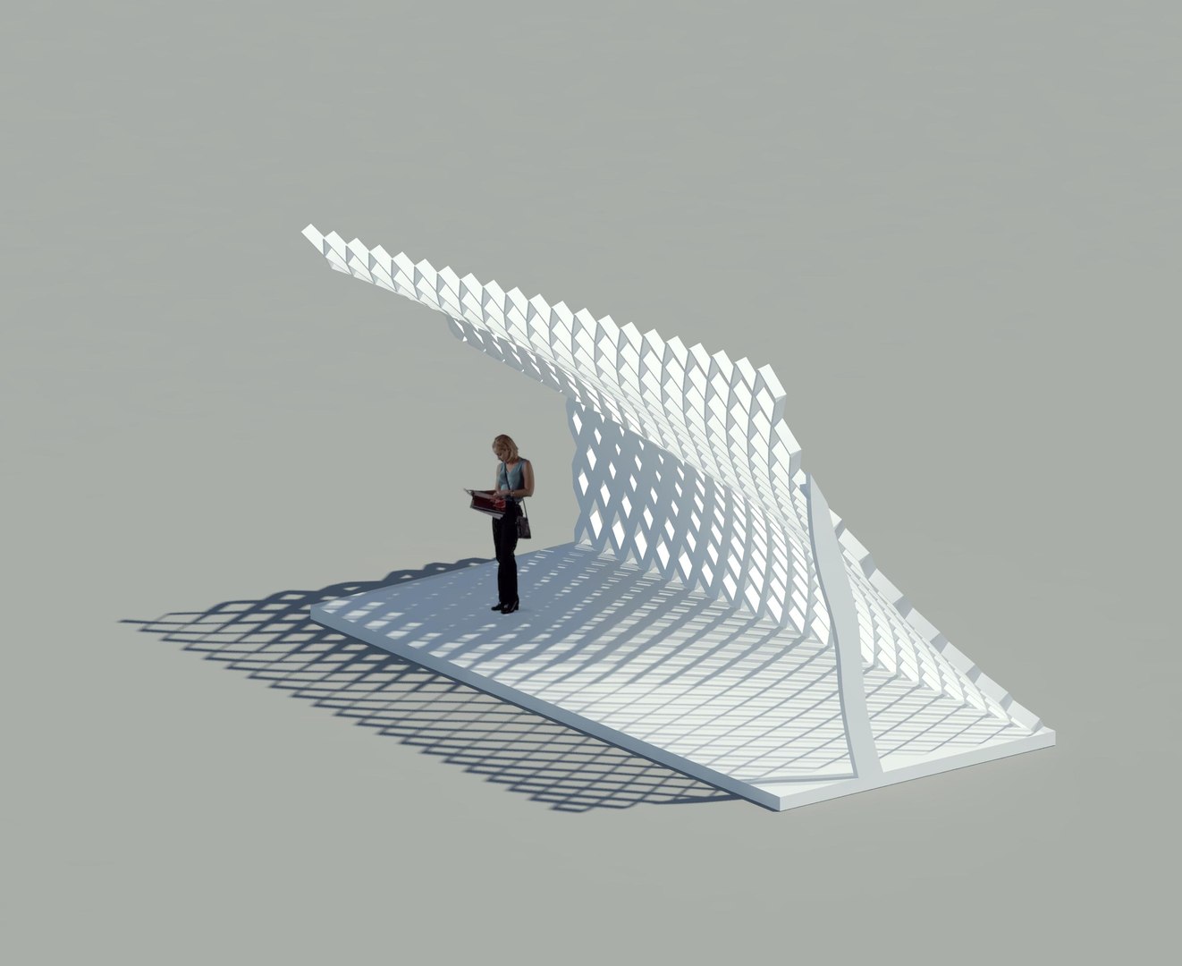 3D Bus Station Structure Revit 3D model - TurboSquid 2084219