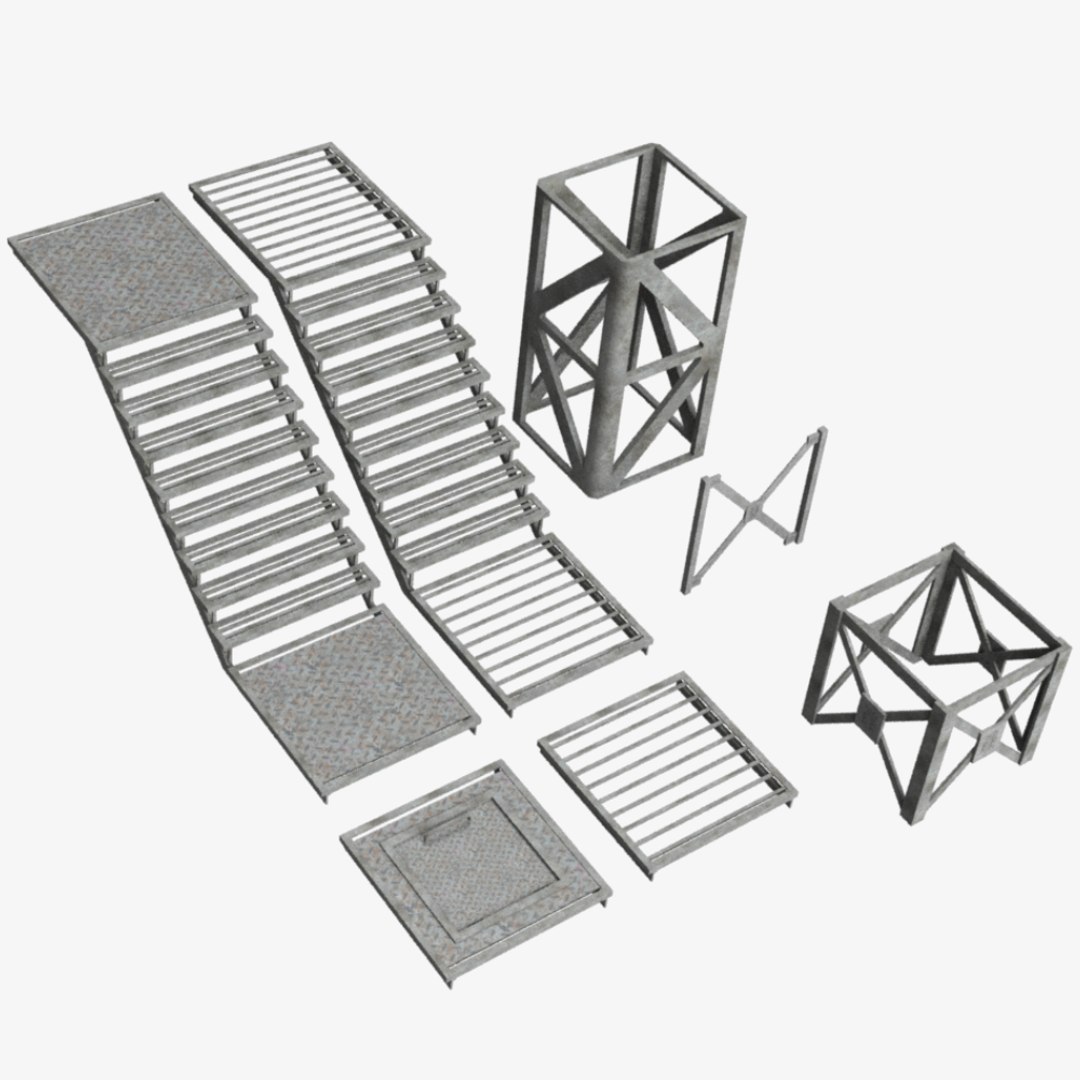 Modular Construction 3D - TurboSquid 1323028