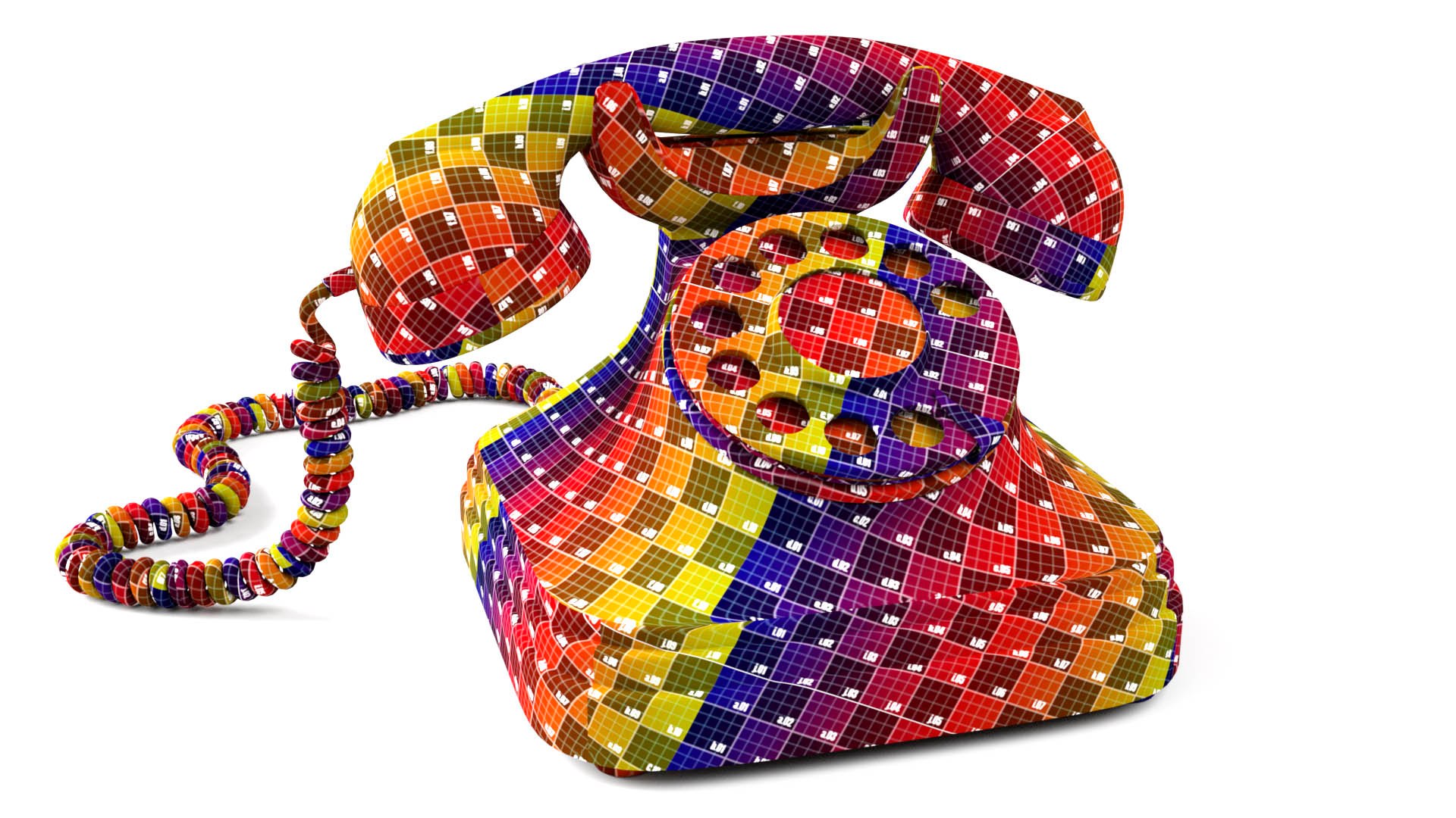 3D Model Rotary Dial Phone - TurboSquid 2191163