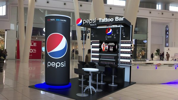 3D pepsi setup design model - TurboSquid 1495479