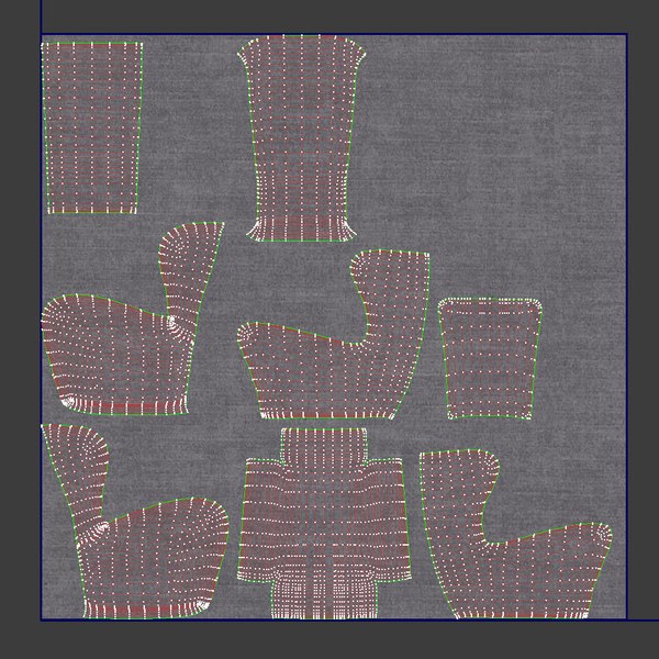 Promemoria bluette chair 3D model - TurboSquid 1415547