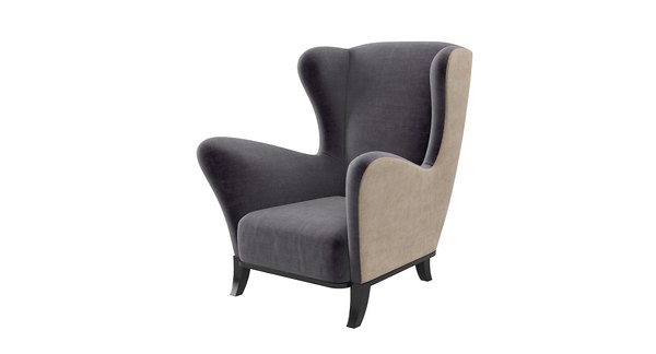 Promemoria bluette chair 3D model - TurboSquid 1415547
