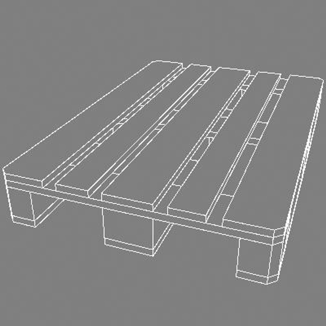Palette 3d Model