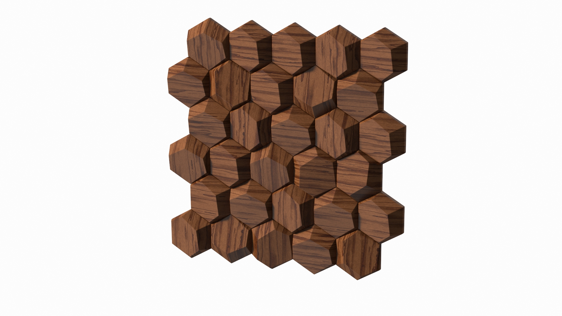 3D Wall Panel Octagon Wood 3D - TurboSquid 1907987
