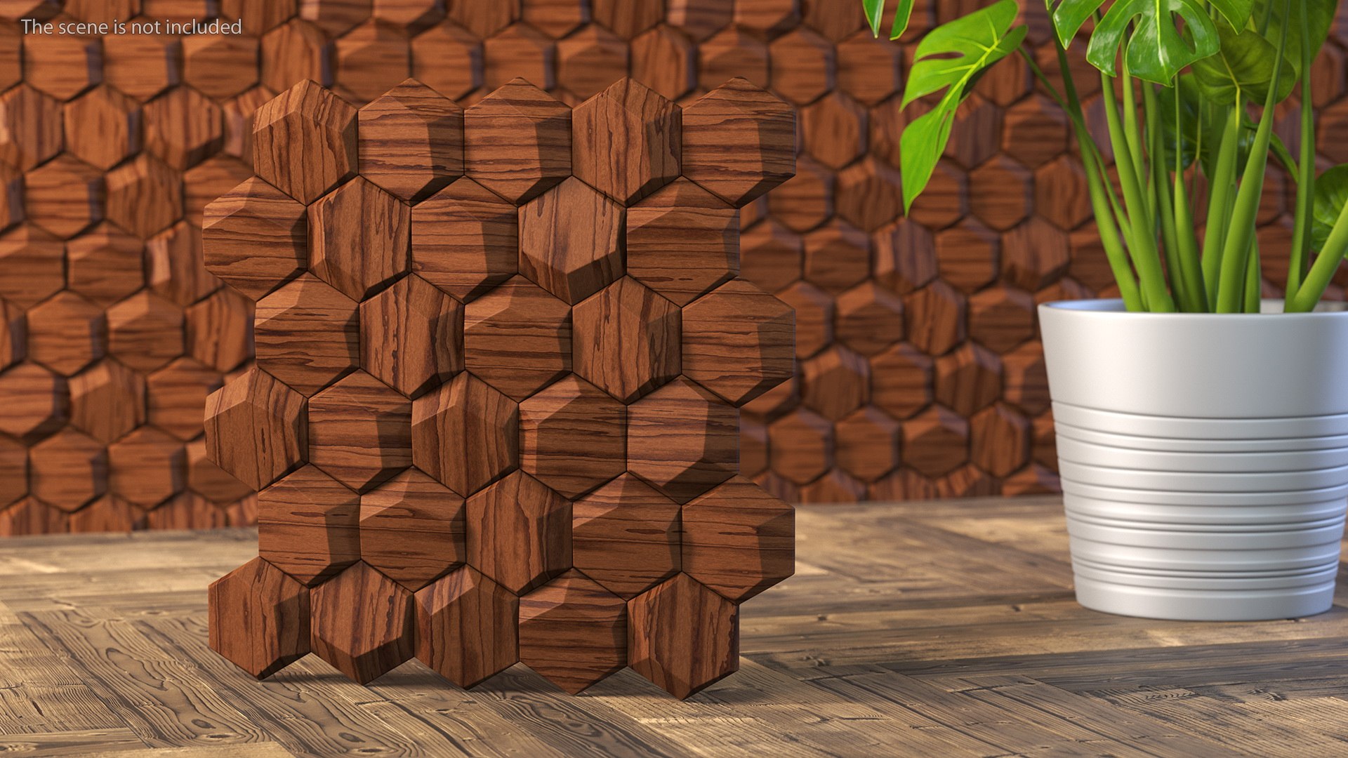 3D Wall Panel Octagon Wood 3D - TurboSquid 1907987