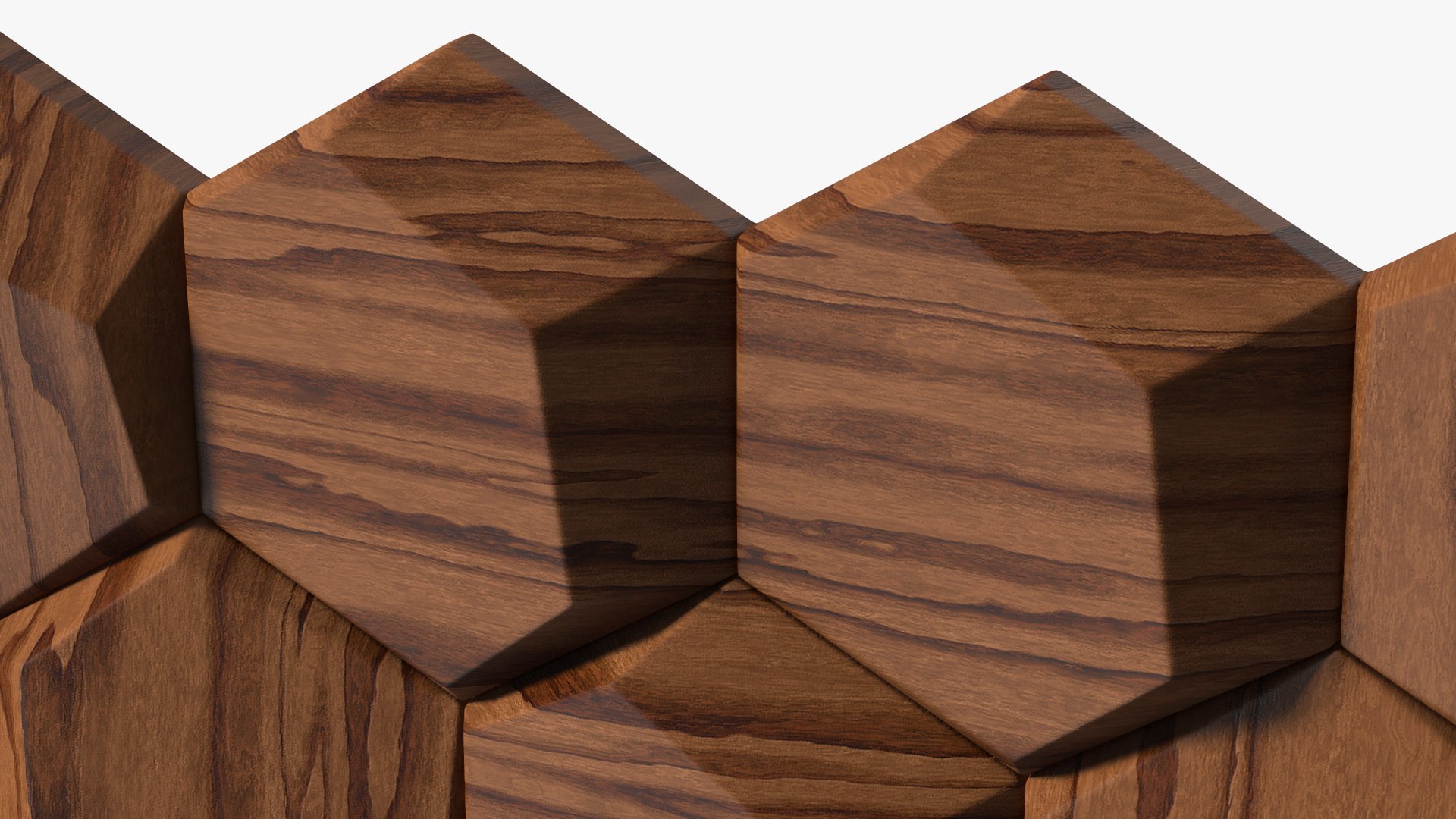 3D Wall Panel Octagon Wood 3D - TurboSquid 1907987