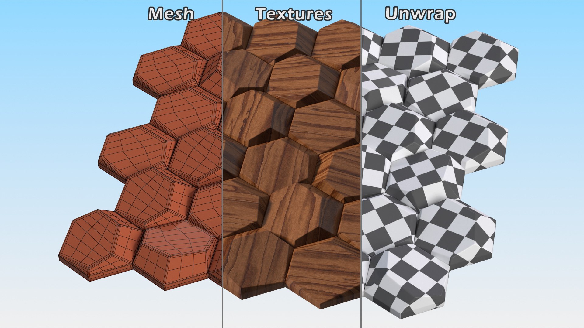 3D Wall Panel Octagon Wood 3D - TurboSquid 1907987