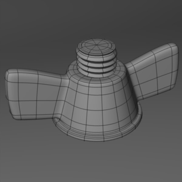 3d model screw parts