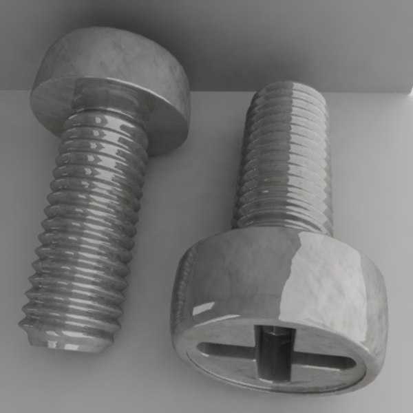 3d model screw parts