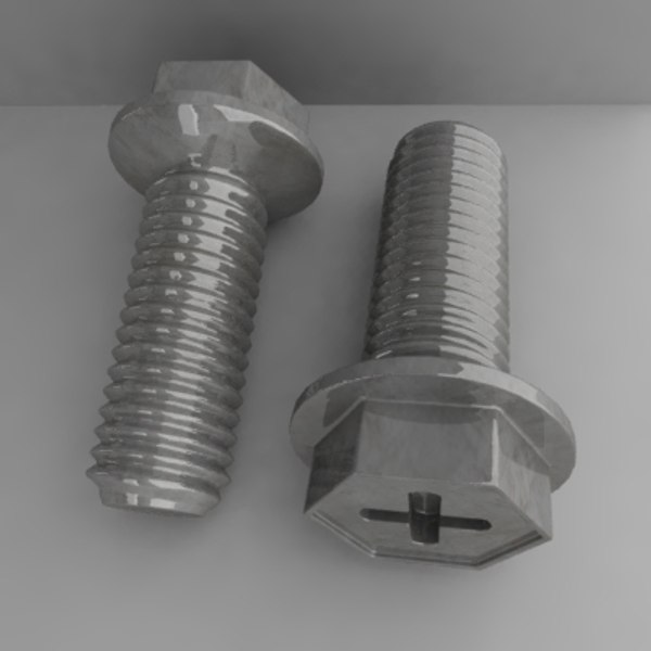 3d model screw parts