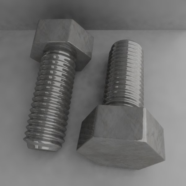 3d model screw parts