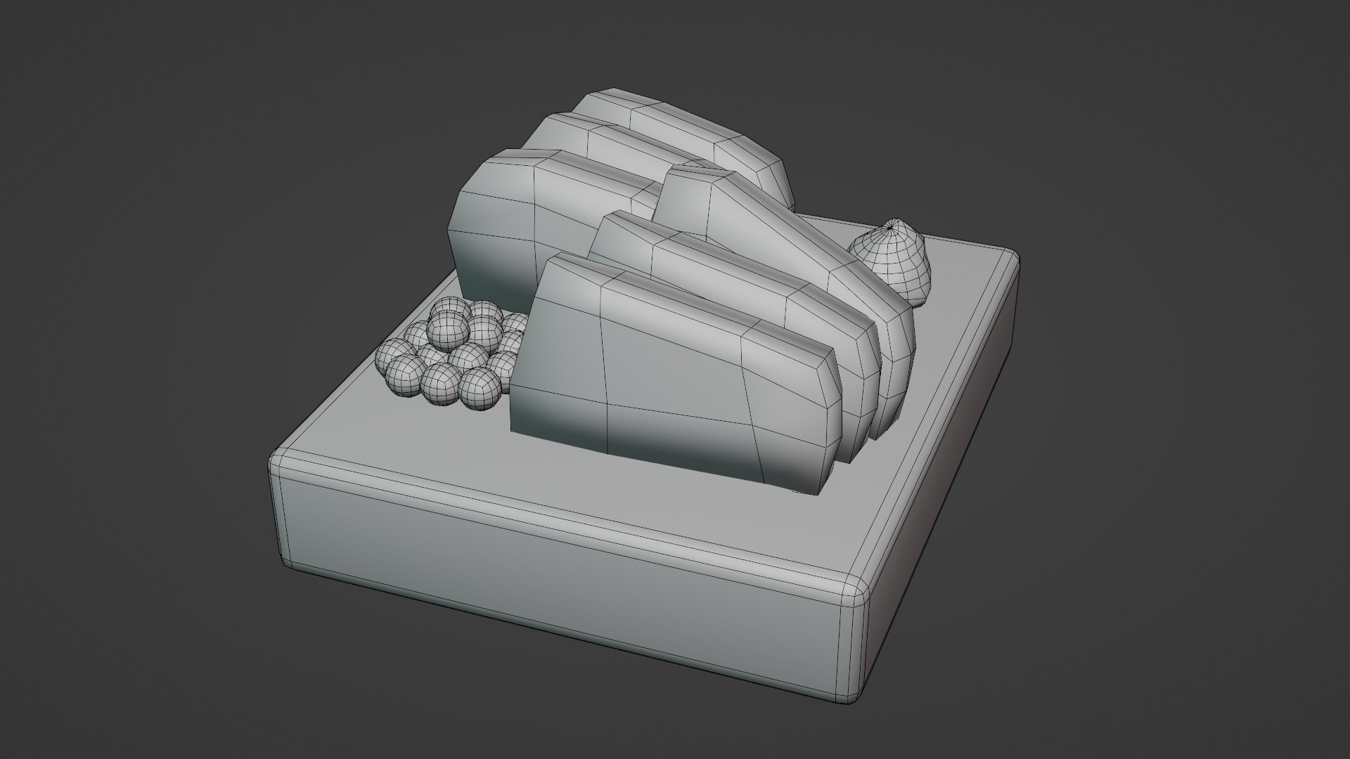 Hand-painted Sashimi 3D Model - TurboSquid 2045985