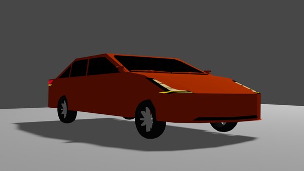 modelo 3d coche sencillo 2 - TurboSquid 2124521