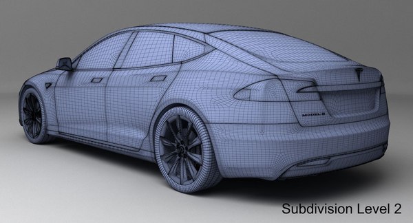 3d tesla s 2017 model