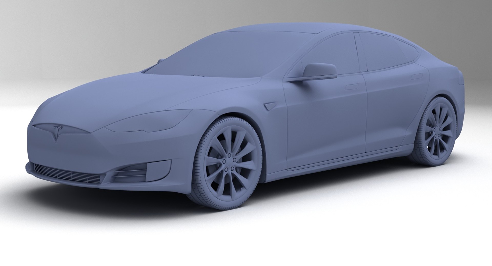 3d Tesla S 2017 Model