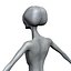 Grey Alien 3d Model
