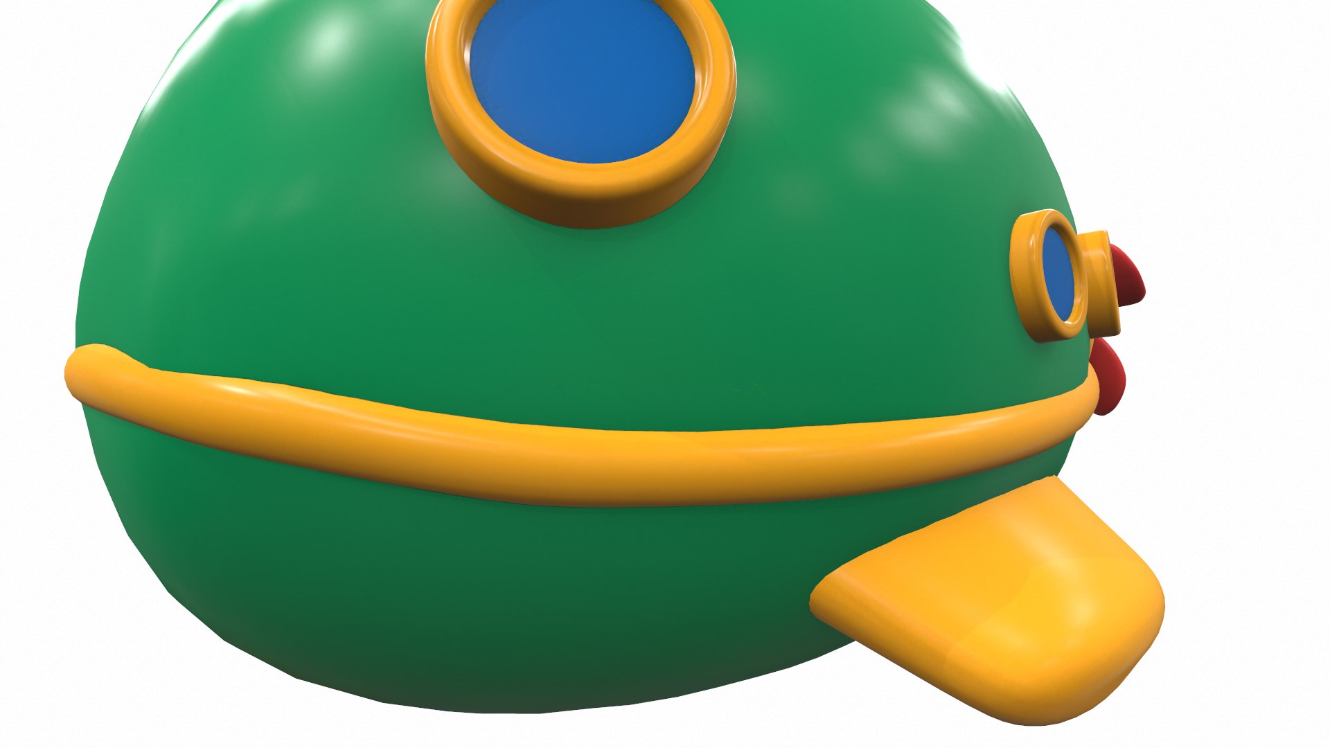 3D Plastic baby toy submarine 1 - TurboSquid 2109212