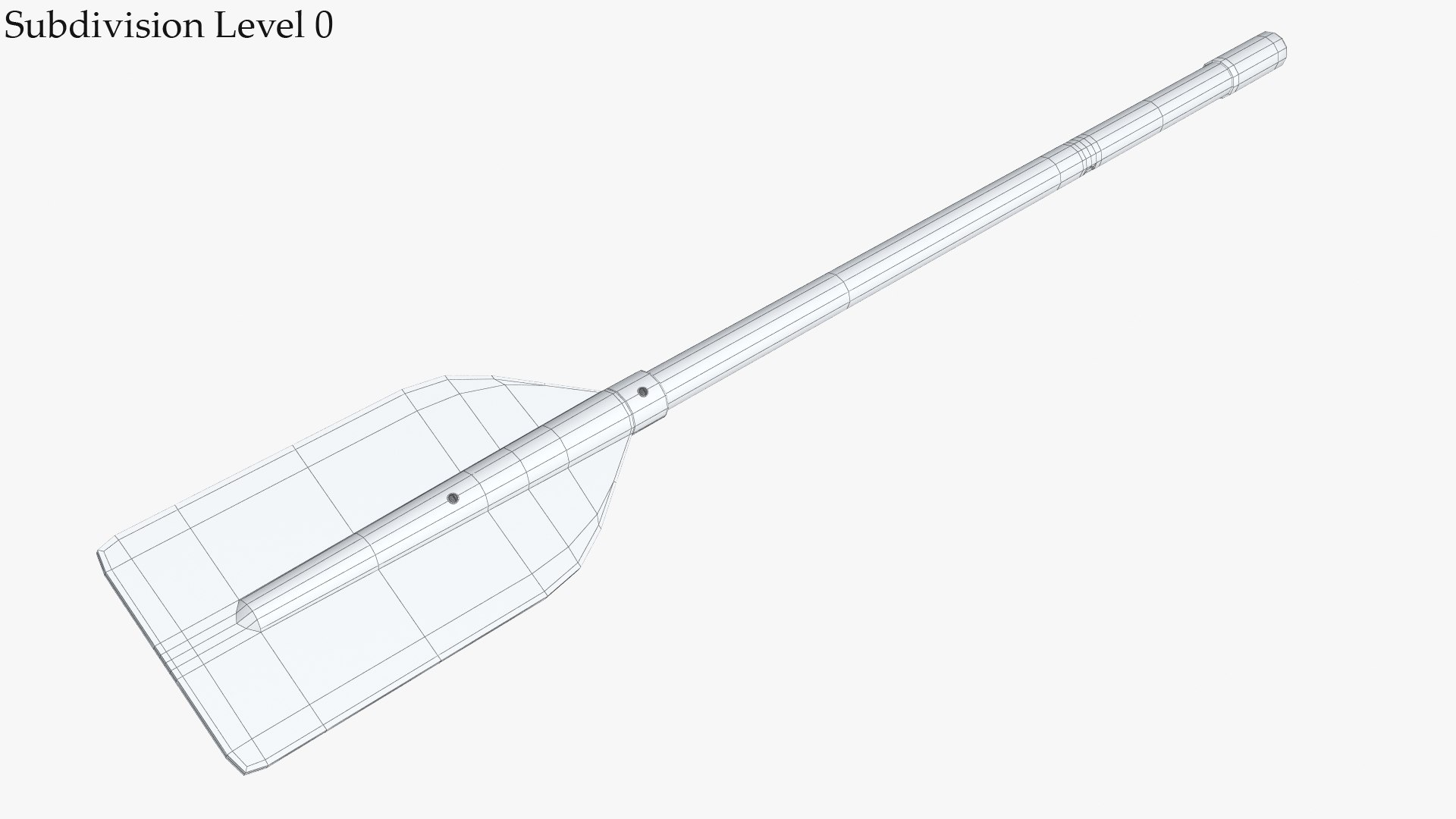 3D Paddle Pbr Model - TurboSquid 1605340