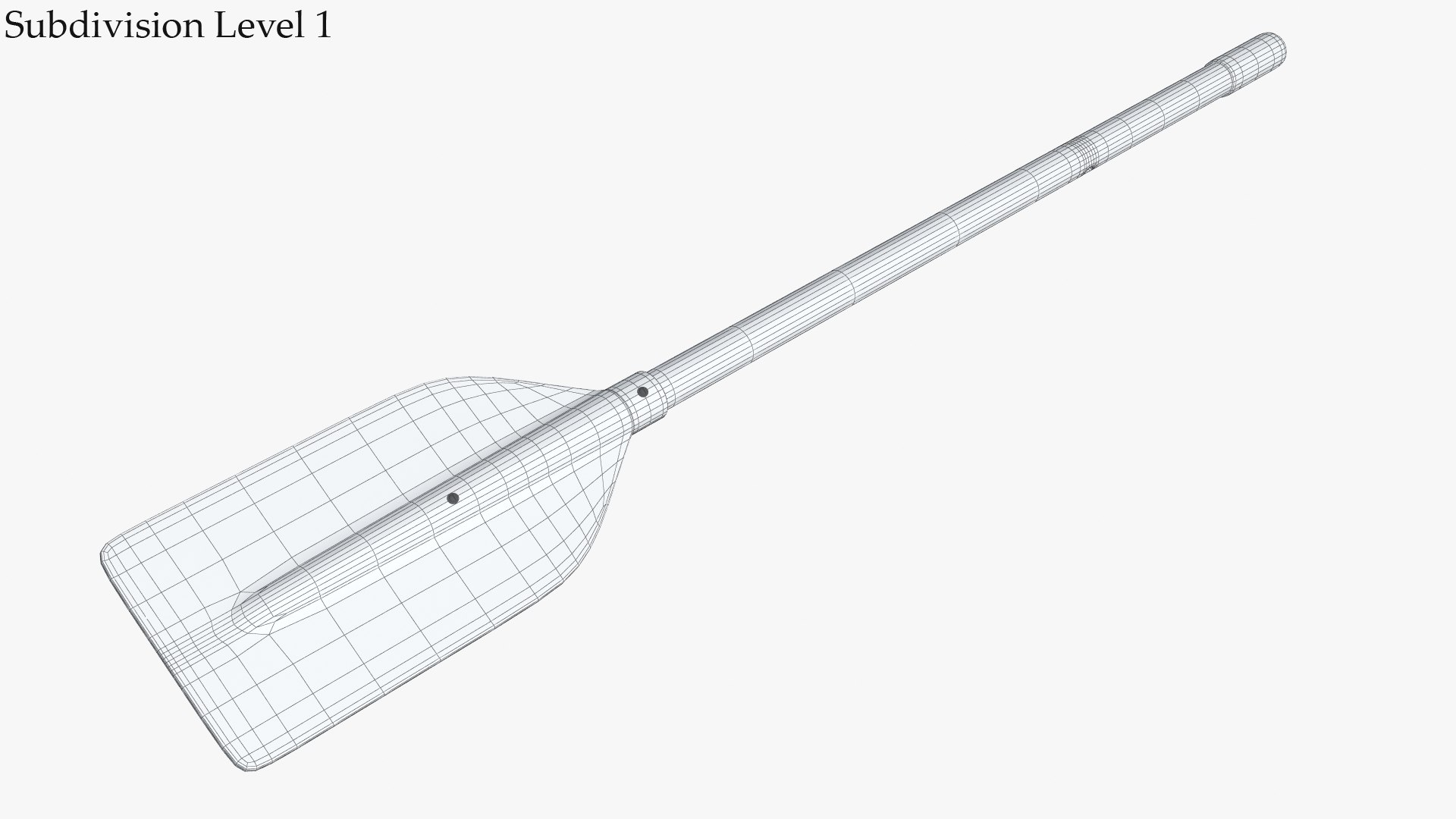 3D Paddle Pbr Model - TurboSquid 1605340