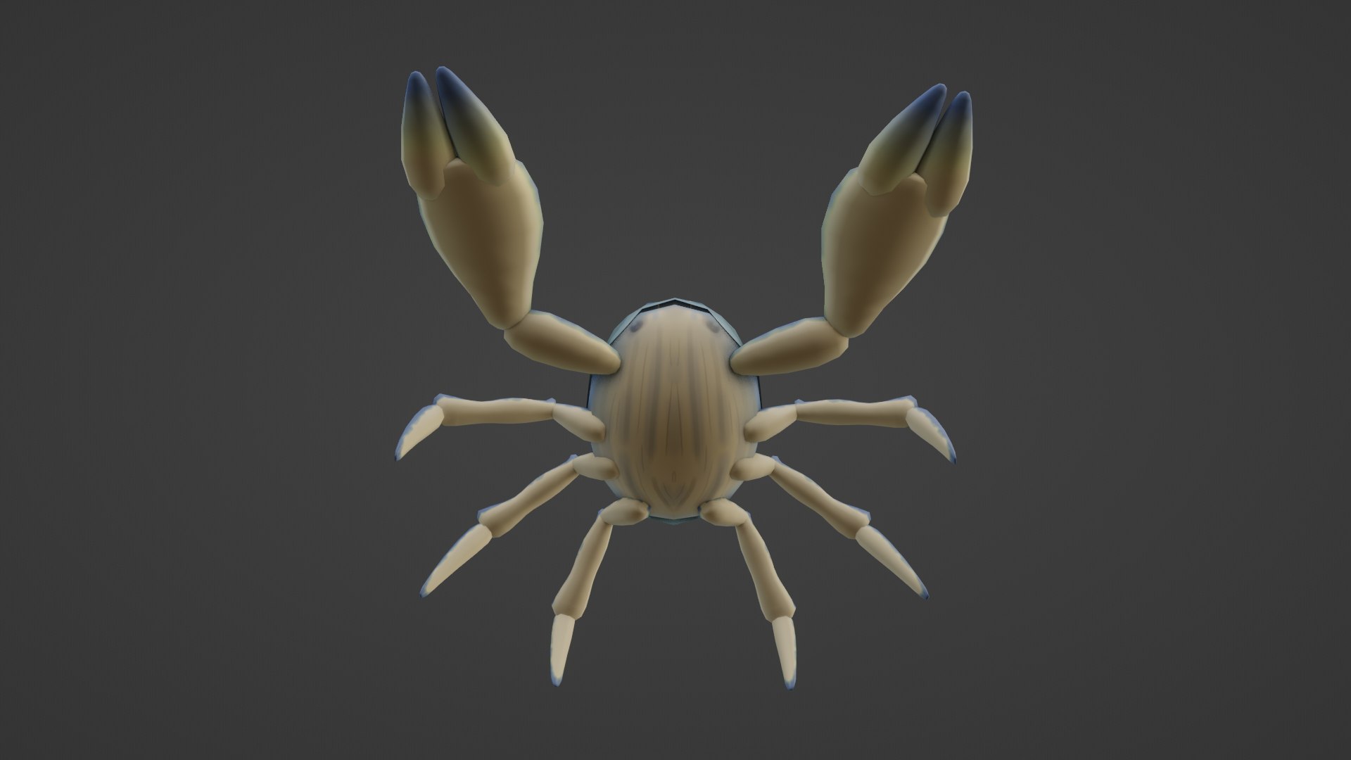 Textured and animated blue crab or crustacean 3D - TurboSquid 2171768