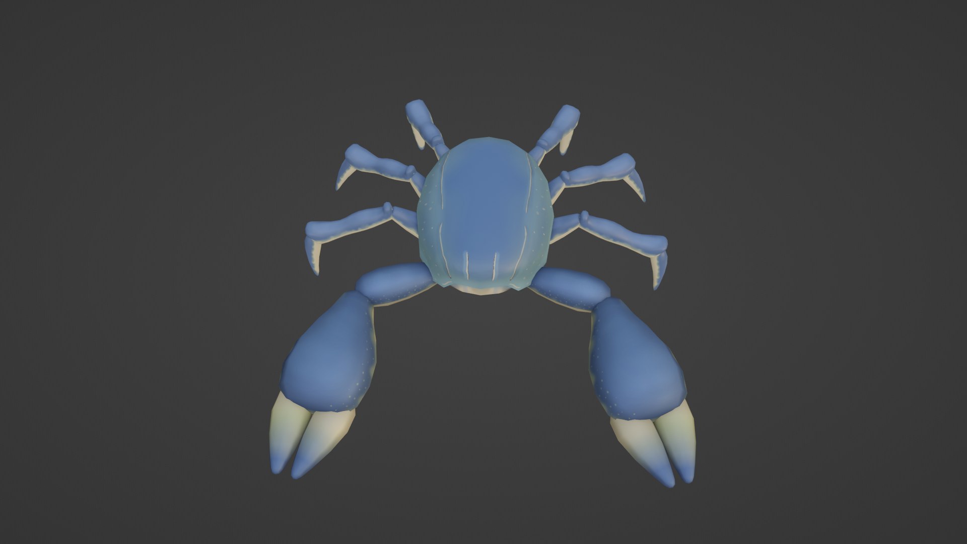 Textured and animated blue crab or crustacean 3D - TurboSquid 2171768