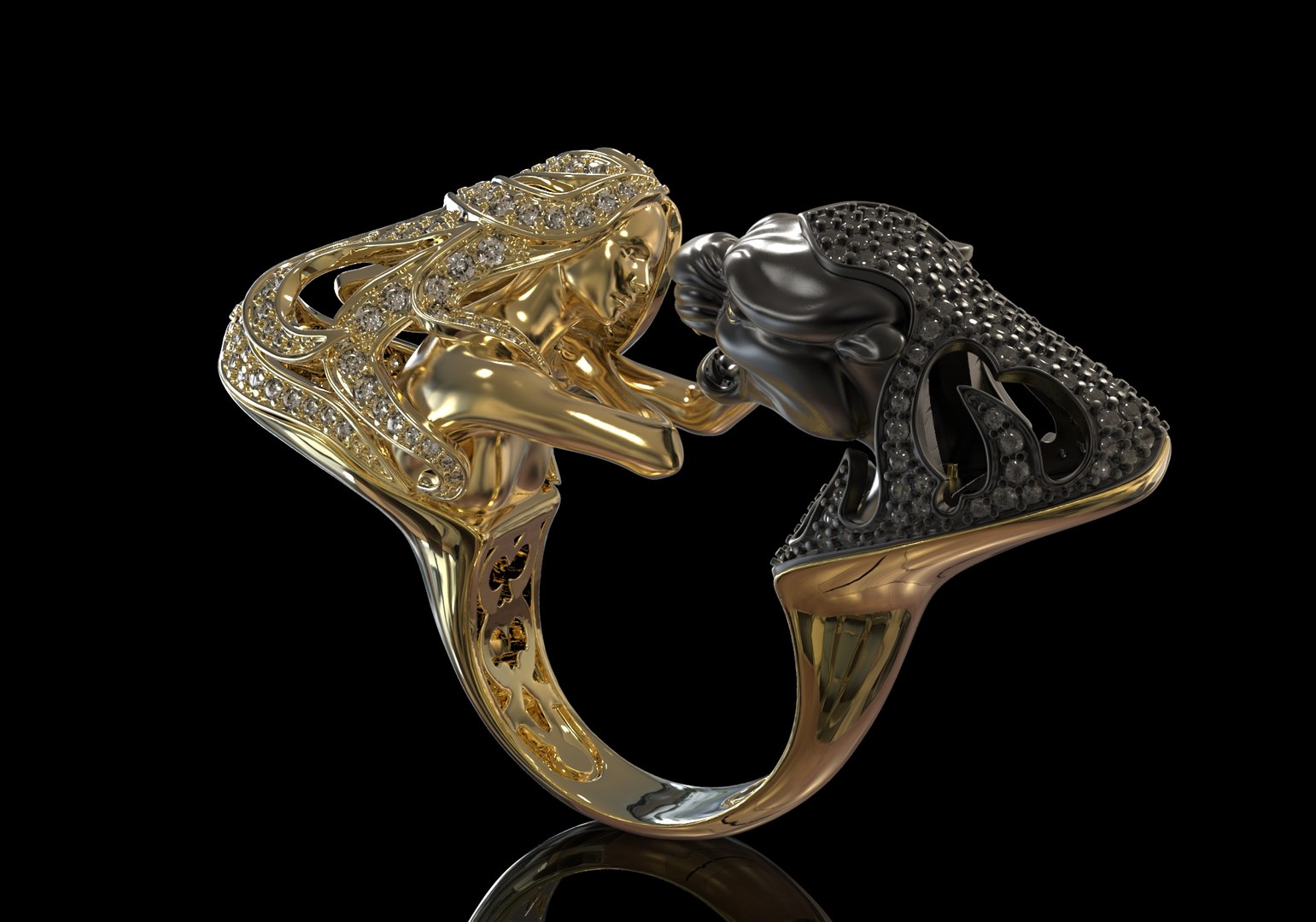3d Model Ring Magerit Instinto Print