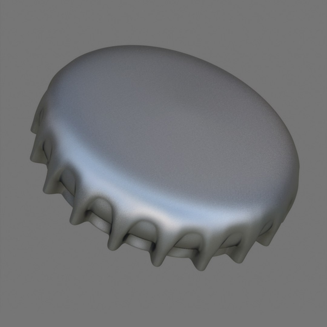 3d Coca-cola Bottle Cap Model