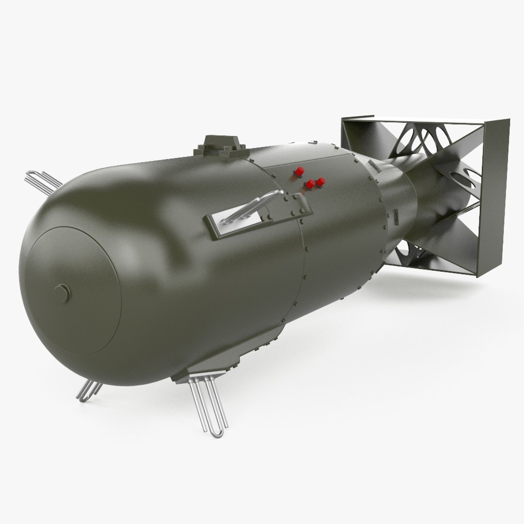 modelo 3d Bomba nuclear de niño pequeño - TurboSquid 2155248
