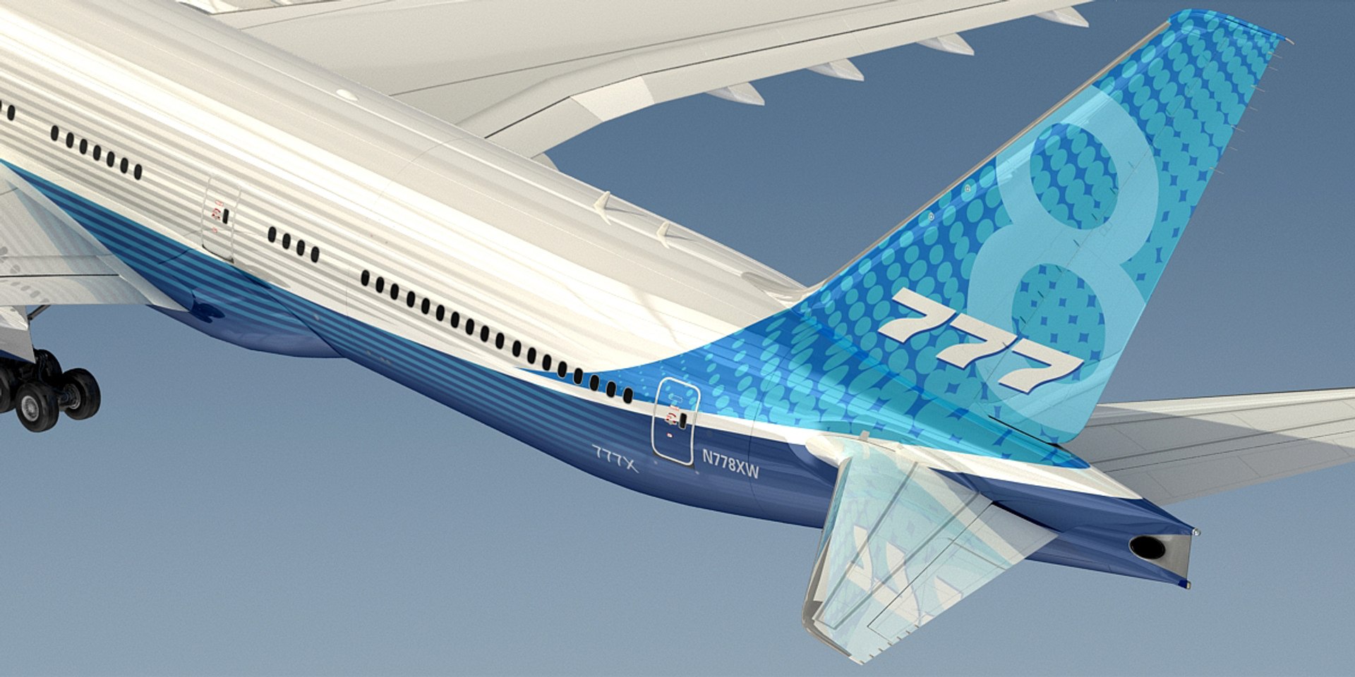 Boeing 777x Family Aircrafts Model - TurboSquid 1509136