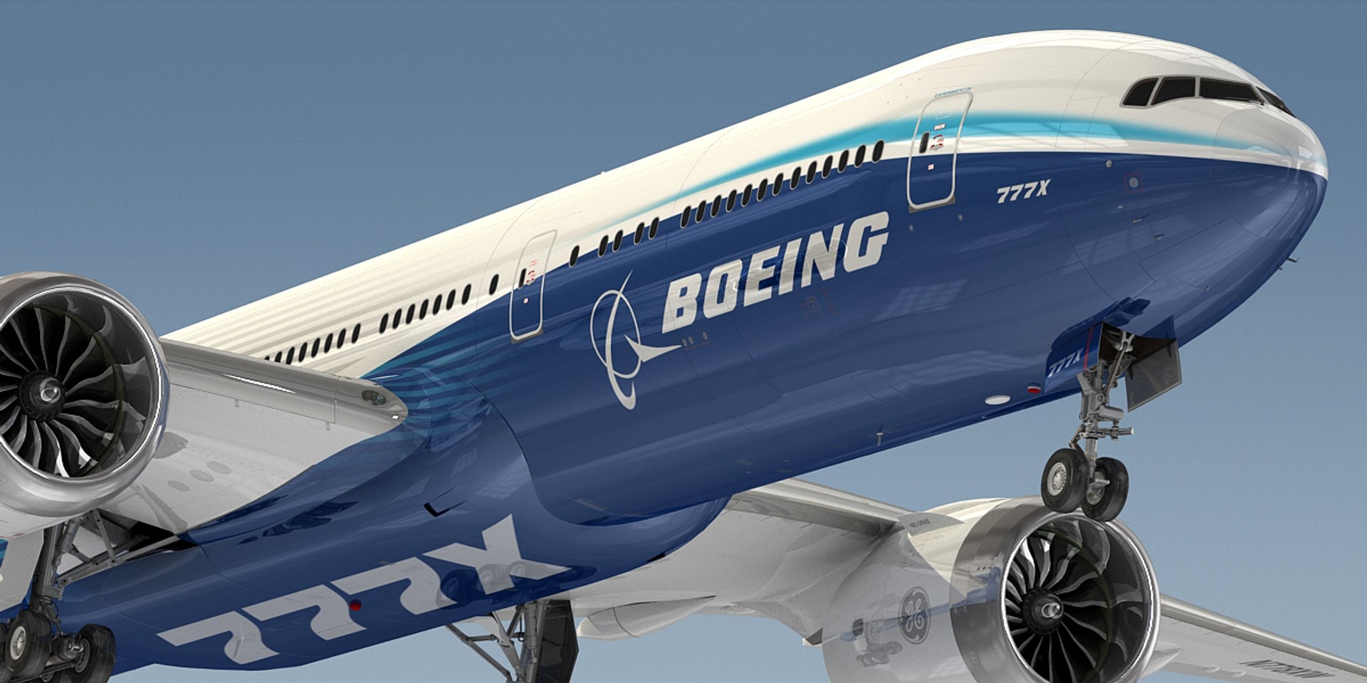 Boeing 777x Family Aircrafts Model - TurboSquid 1509136