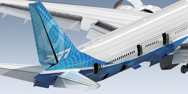 Boeing 777x family aircrafts model - TurboSquid 1509136