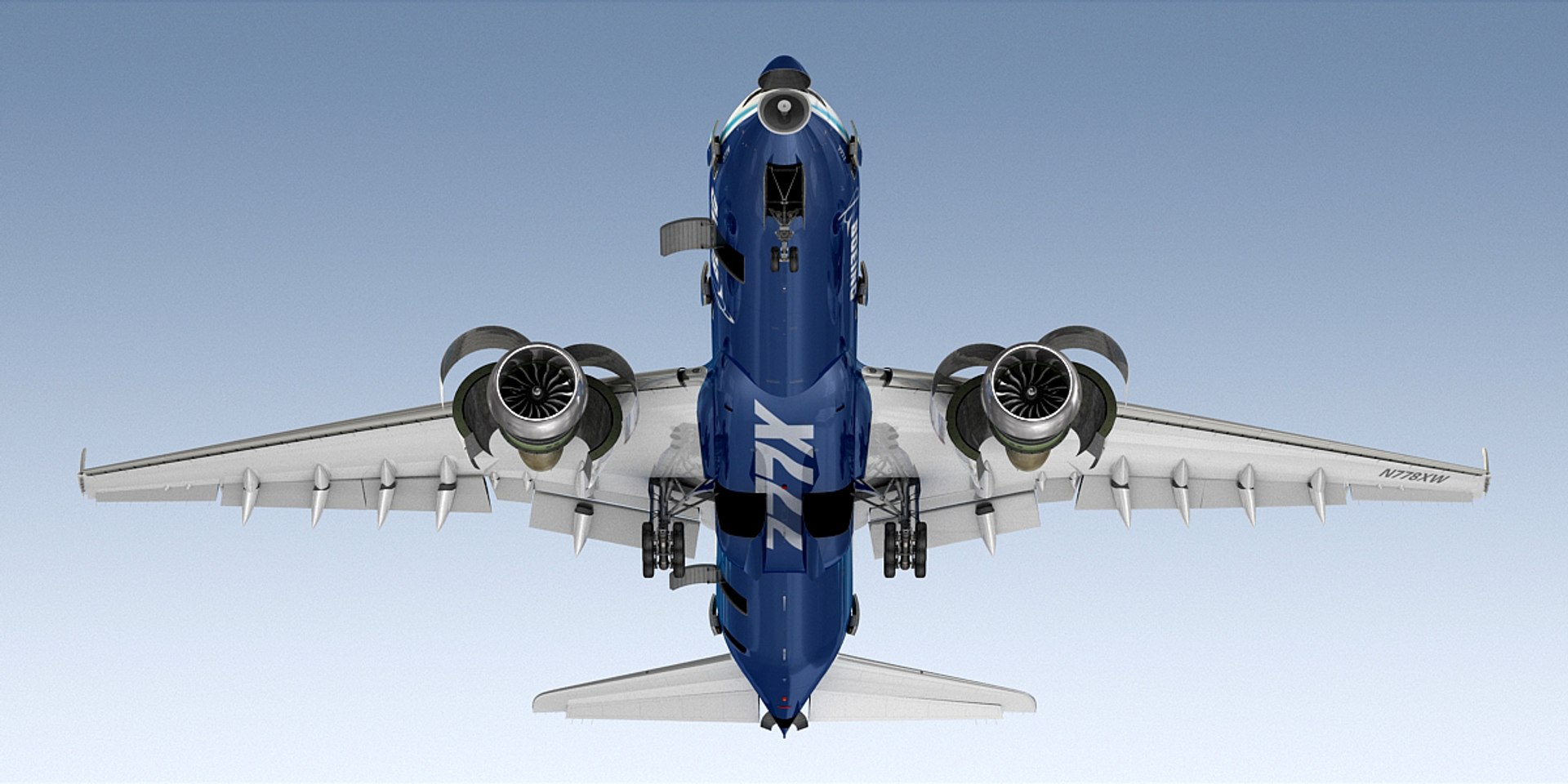 Boeing 777x Family Aircrafts Model - TurboSquid 1509136