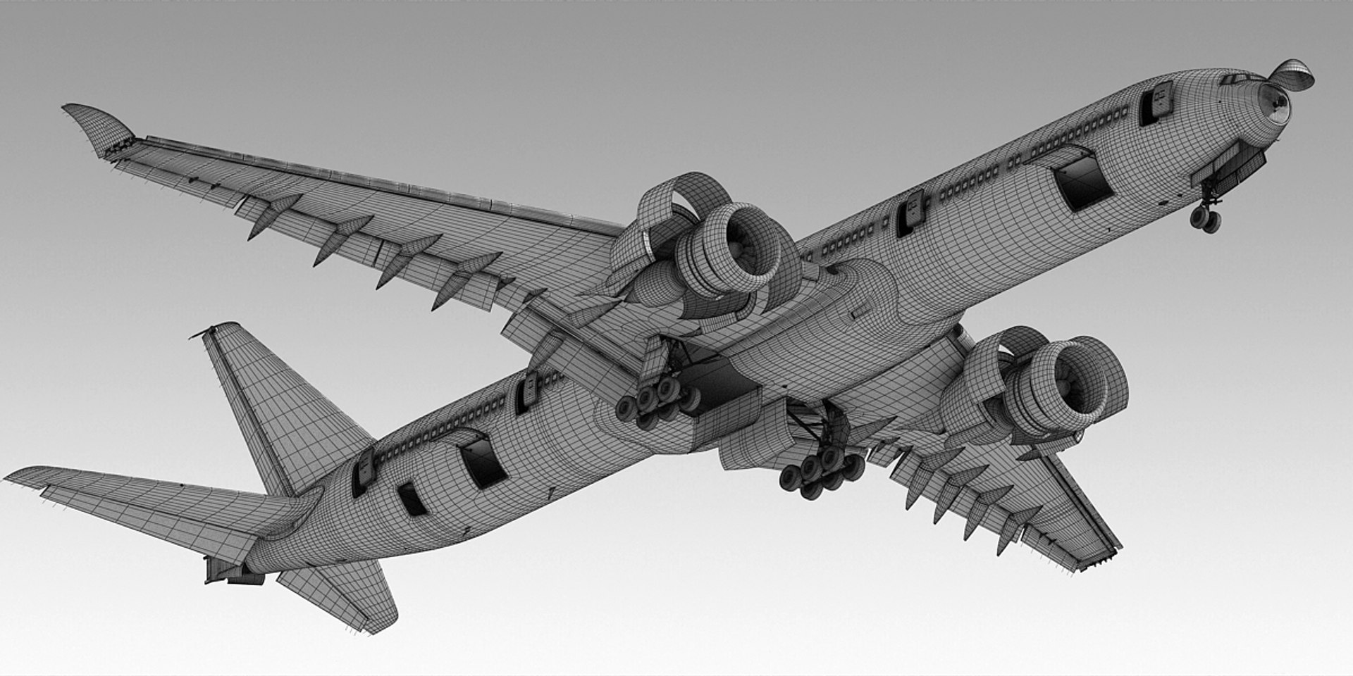 Boeing 777x Family Aircrafts Model - TurboSquid 1509136