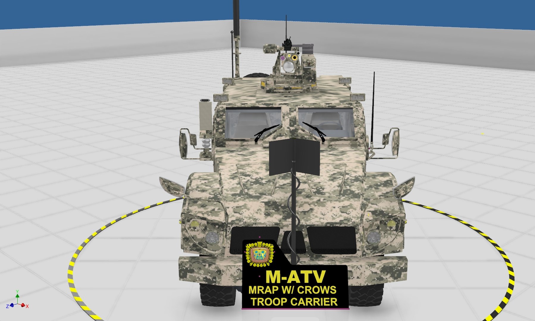 M-atv Vehicle Ied 3D Model - TurboSquid 1288572