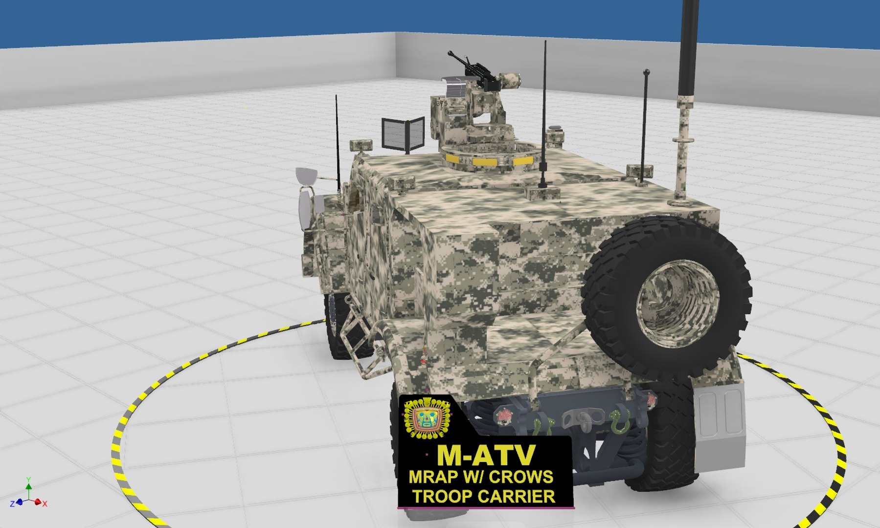 M-atv Vehicle Ied 3D Model - TurboSquid 1288572