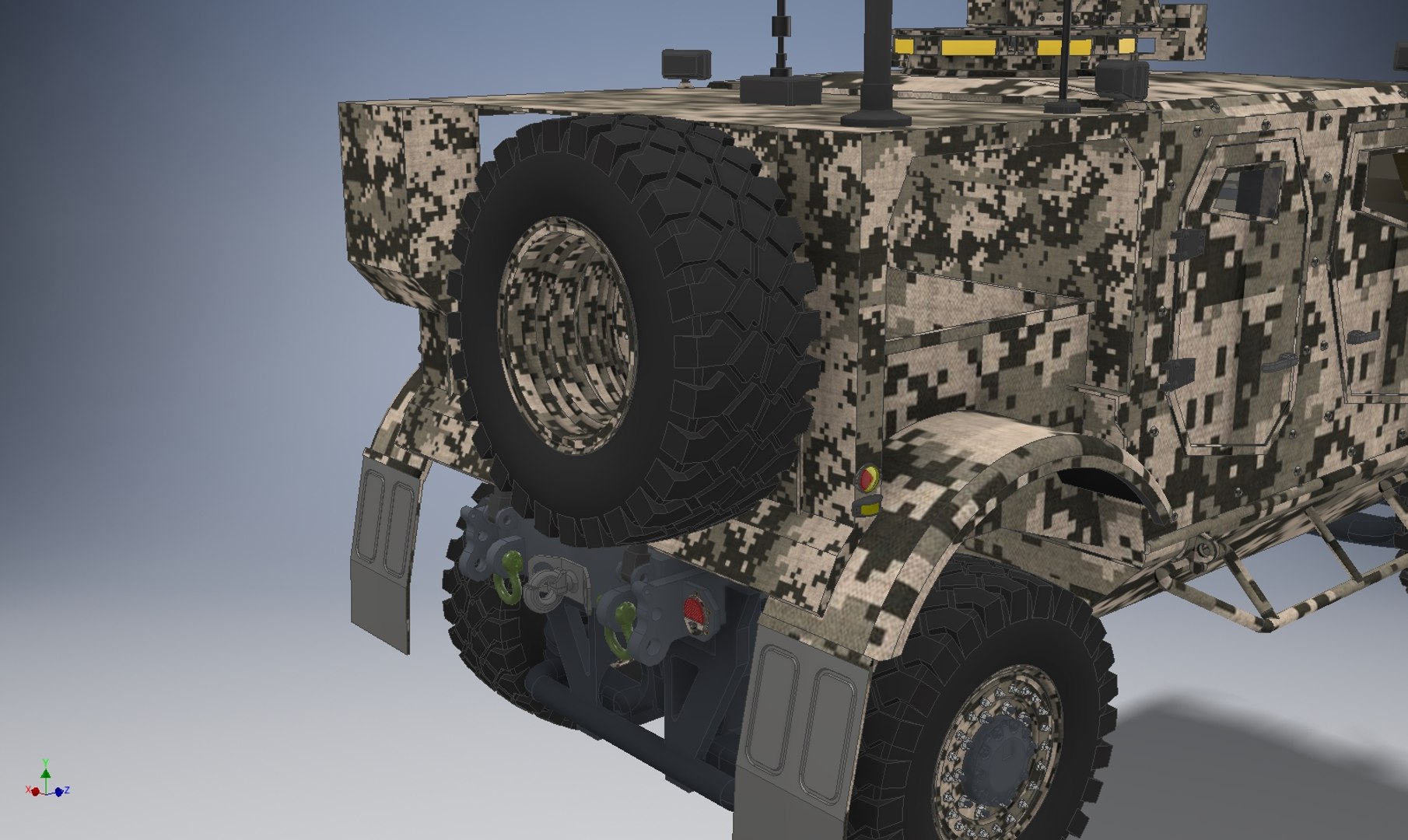 M-atv Vehicle Ied 3D Model - TurboSquid 1288572