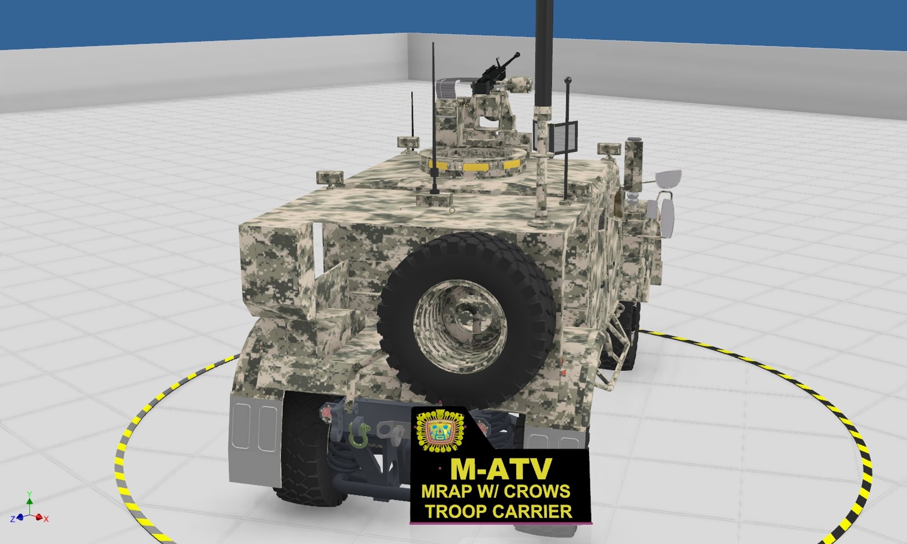 M-atv Vehicle Ied 3D Model - TurboSquid 1288572