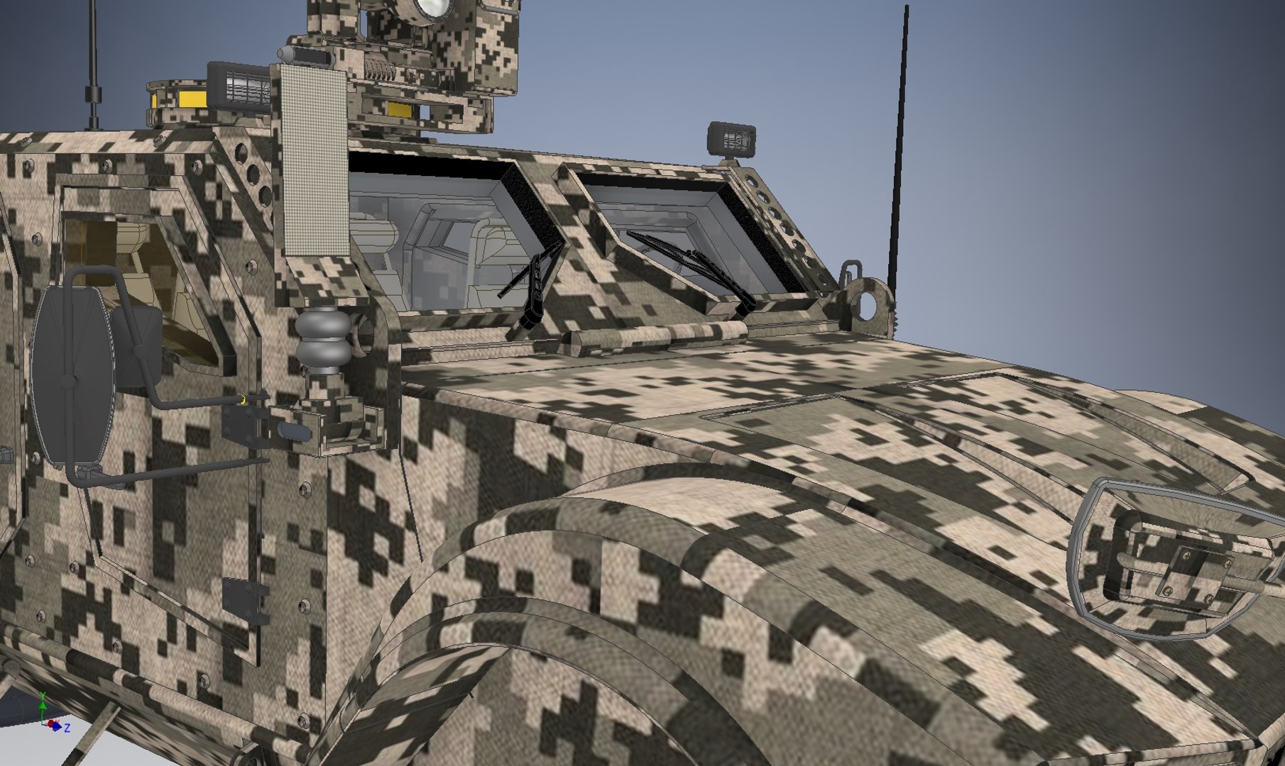 M-atv Vehicle Ied 3D Model - TurboSquid 1288572