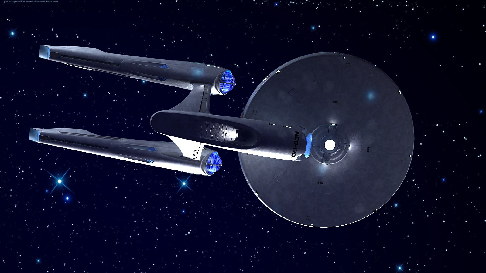 star trek enterprise 3d max