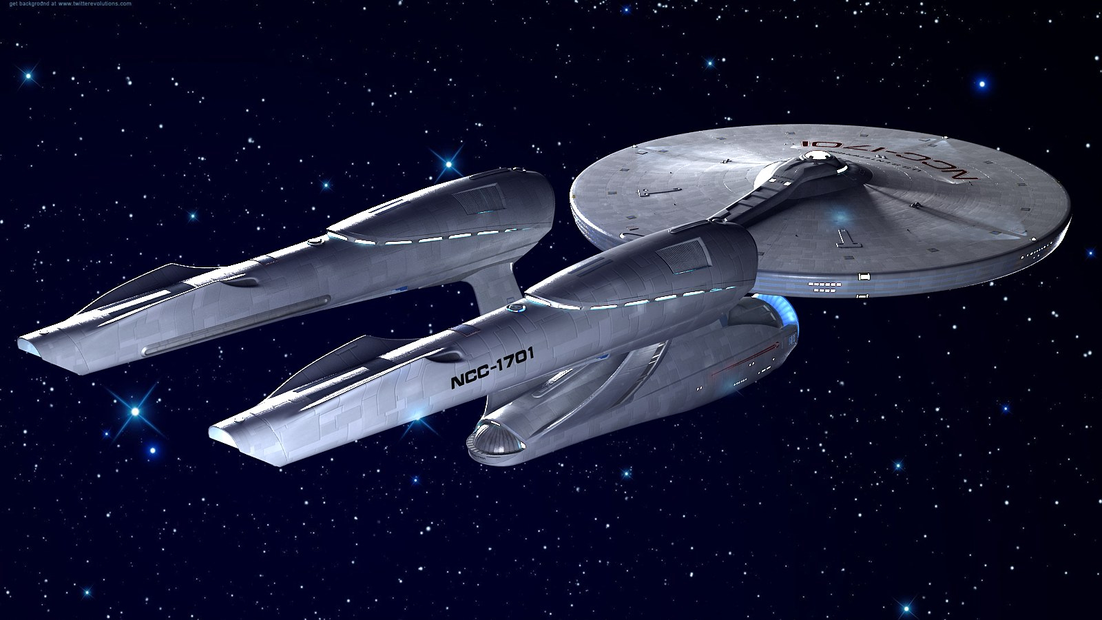 star trek enterprise 3d max
