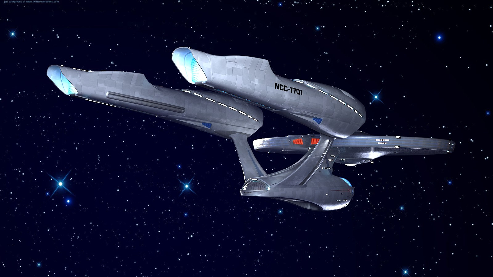 star trek enterprise 3d max
