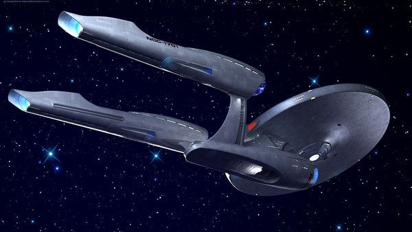 star trek enterprise 3d max