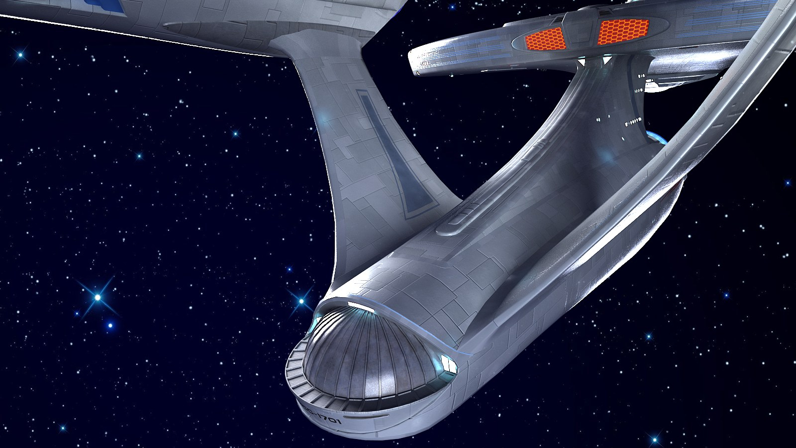 star trek enterprise 3d max