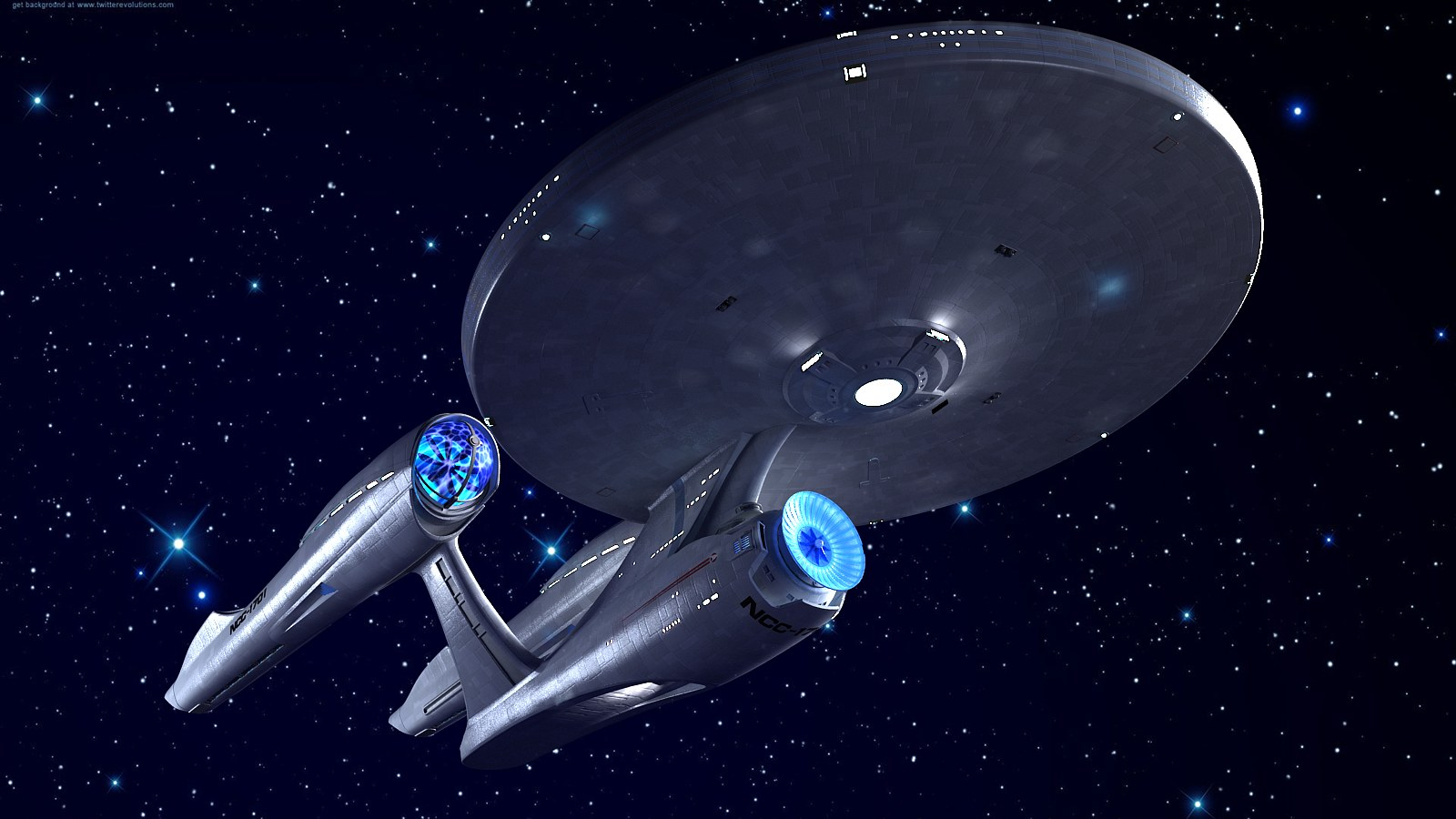 star trek enterprise 3d max