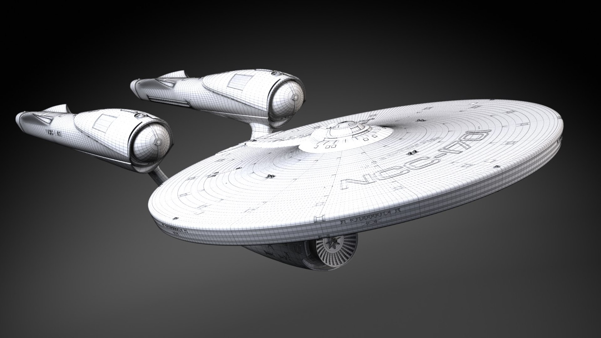 Star Trek Enterprise 3d Max