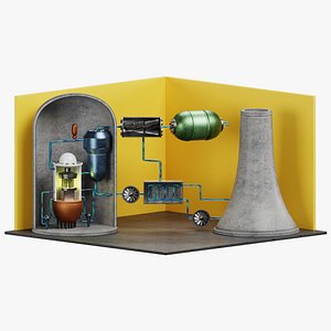 3D Nuclear Power Plant Models - Browse & Download Formats - TurboSquid